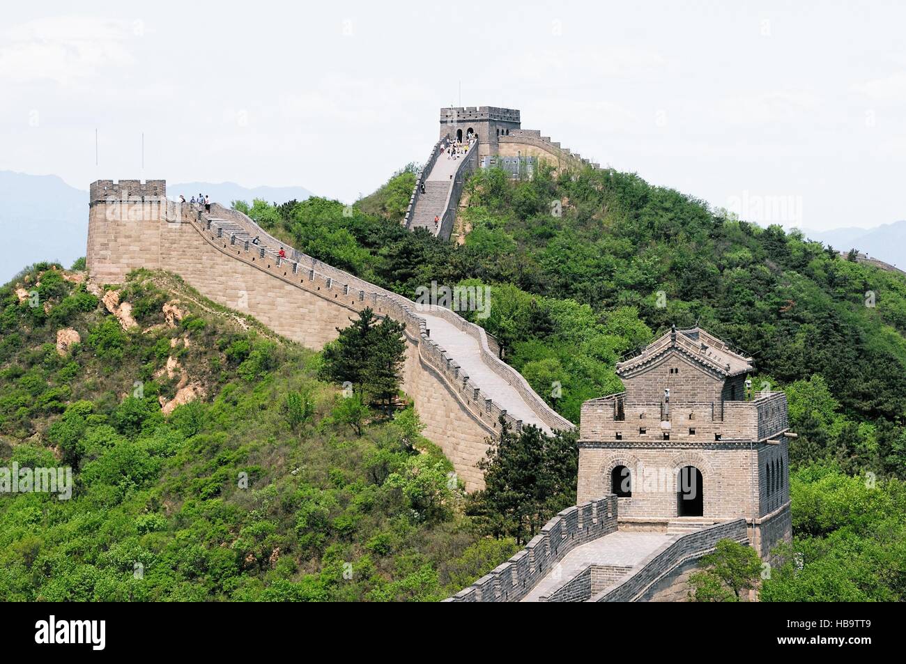 The Great Wall at Badaling Stock Photo - Alamy