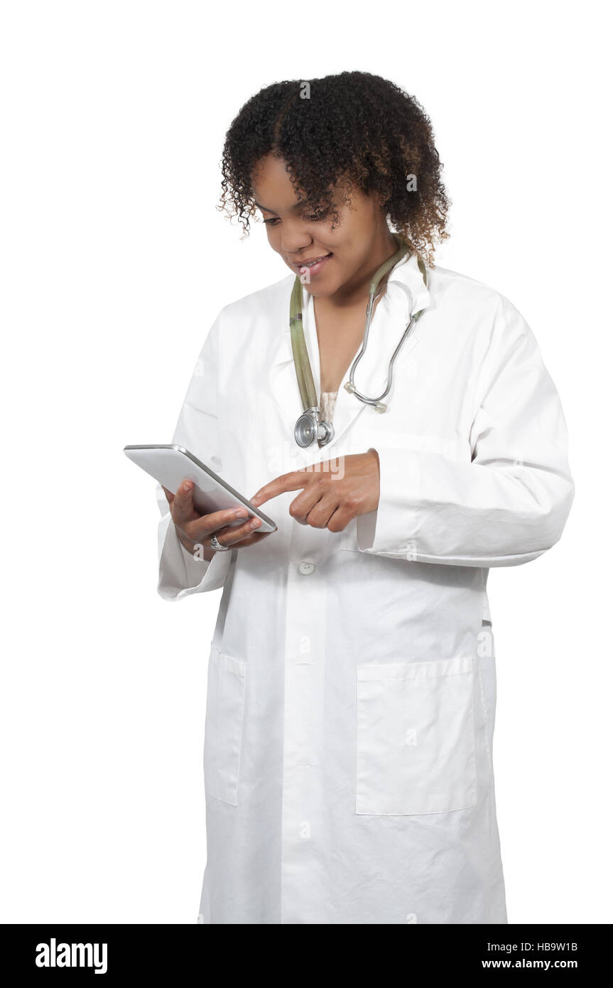 African doctor patient touch hi-res stock photography and images - Alamy