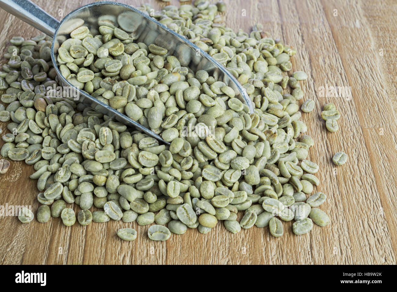 Green coffee beans Stock Photo - Alamy