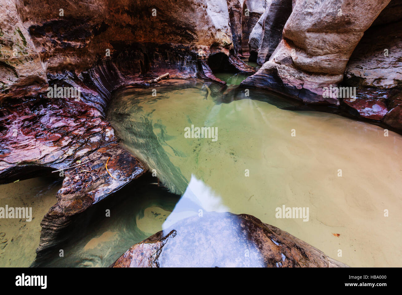 Canyon in Zion Stock Photo - Alamy