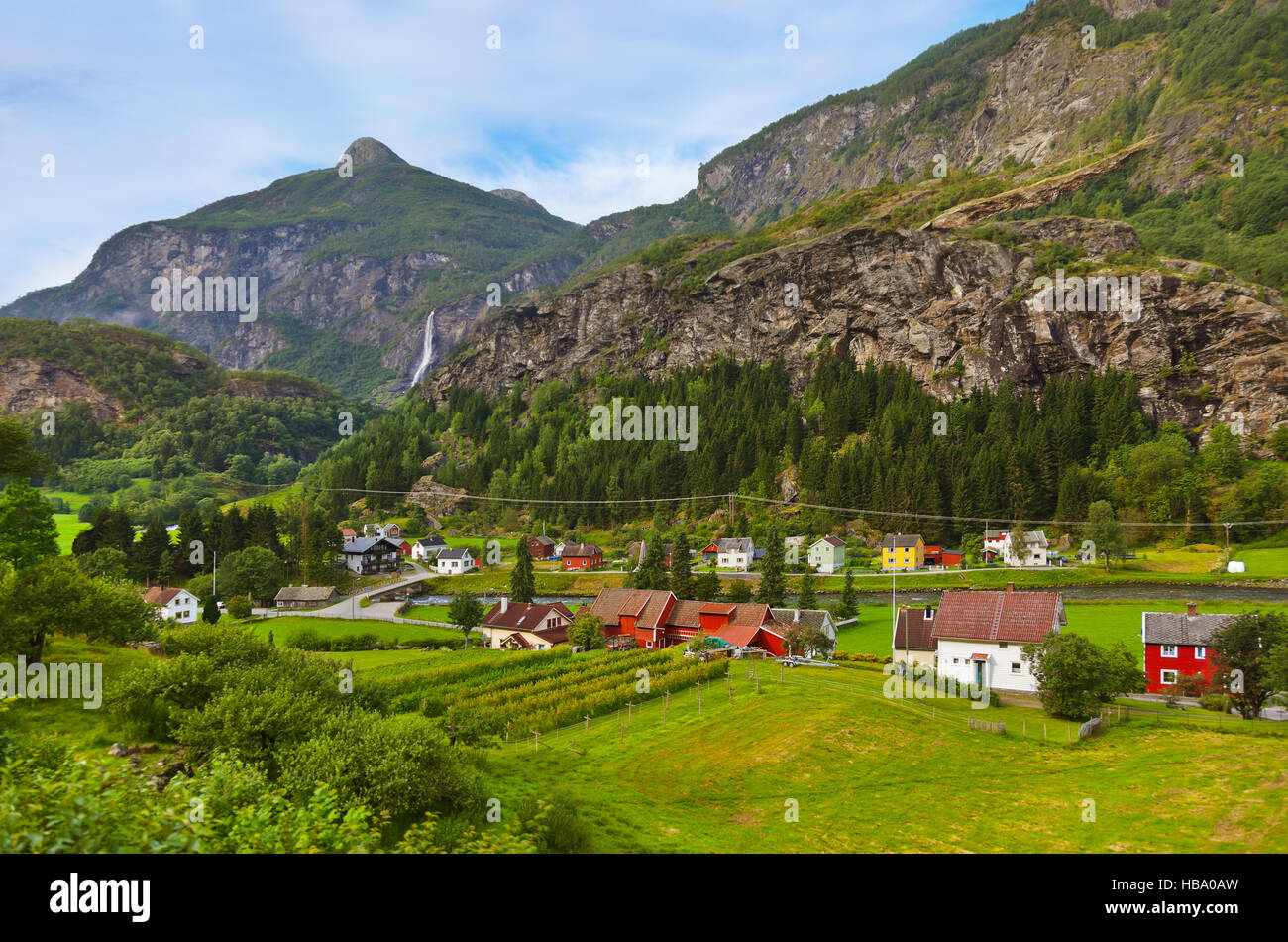 Flam in Norway Stock Photo - Alamy