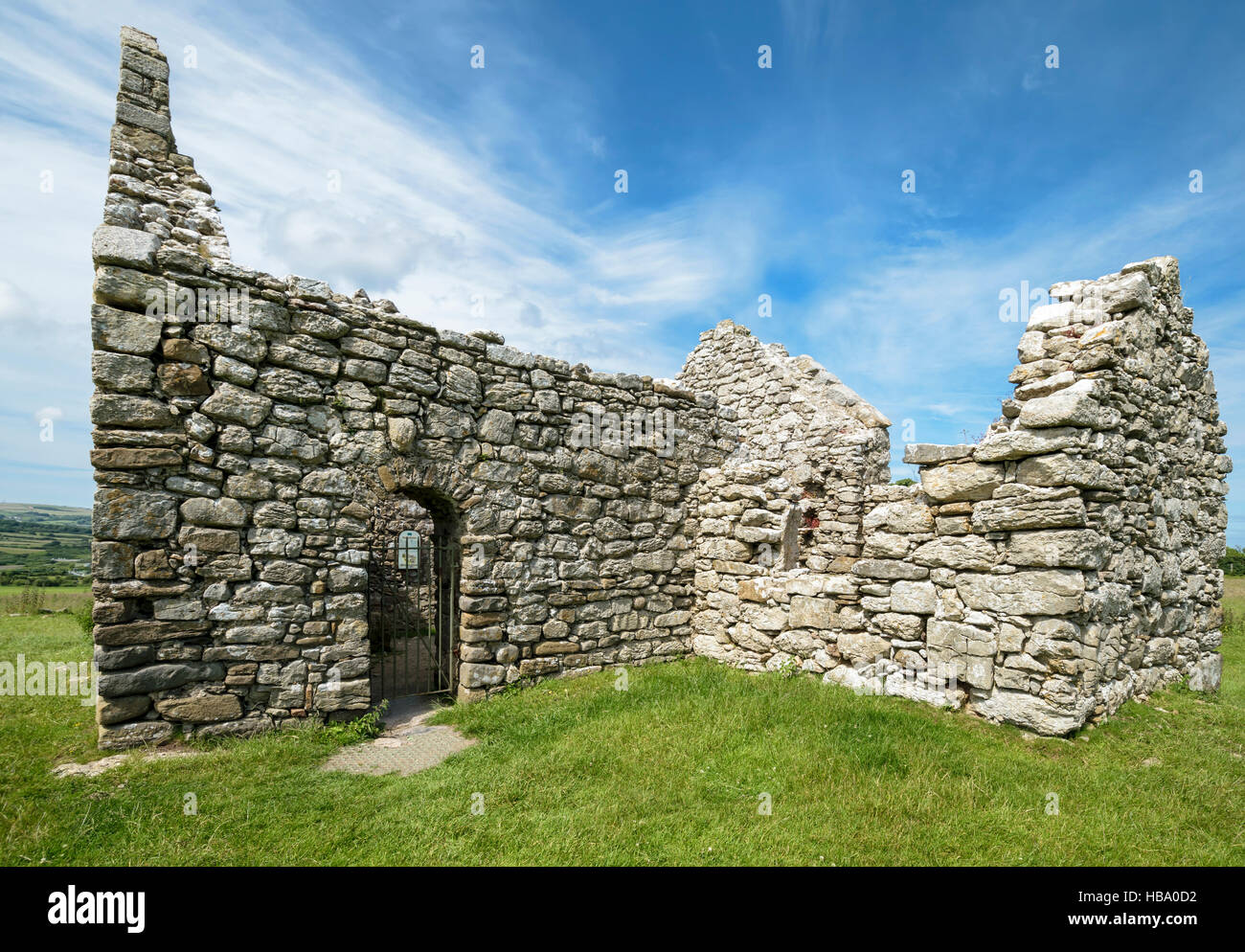 Hen Capel Llugwy or Lligwy Chapel 12th Century Chapel on Anglesey North ...