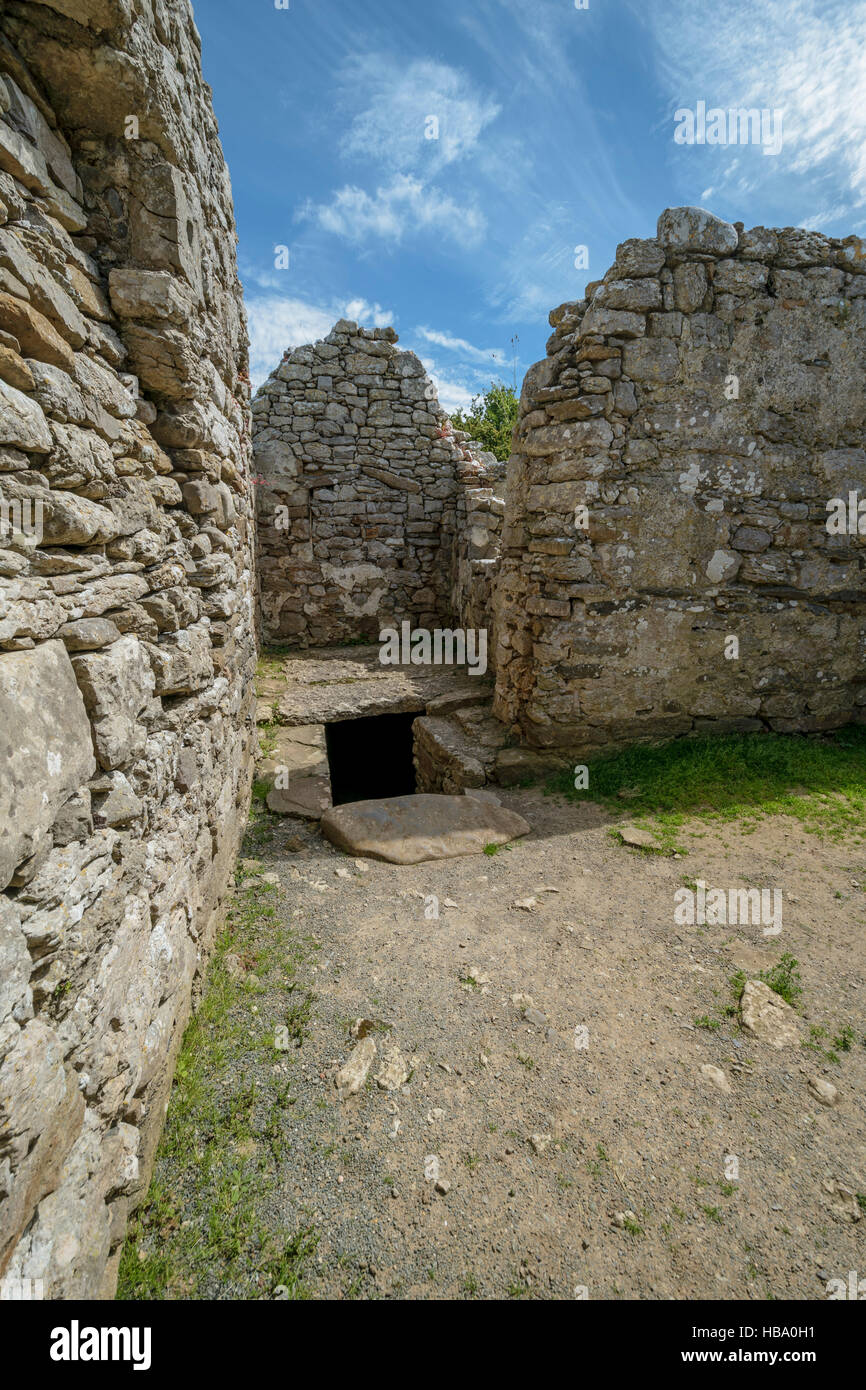 Hen Capel Llugwy or Lligwy Chapel 12th Century Chapel on Anglesey North ...