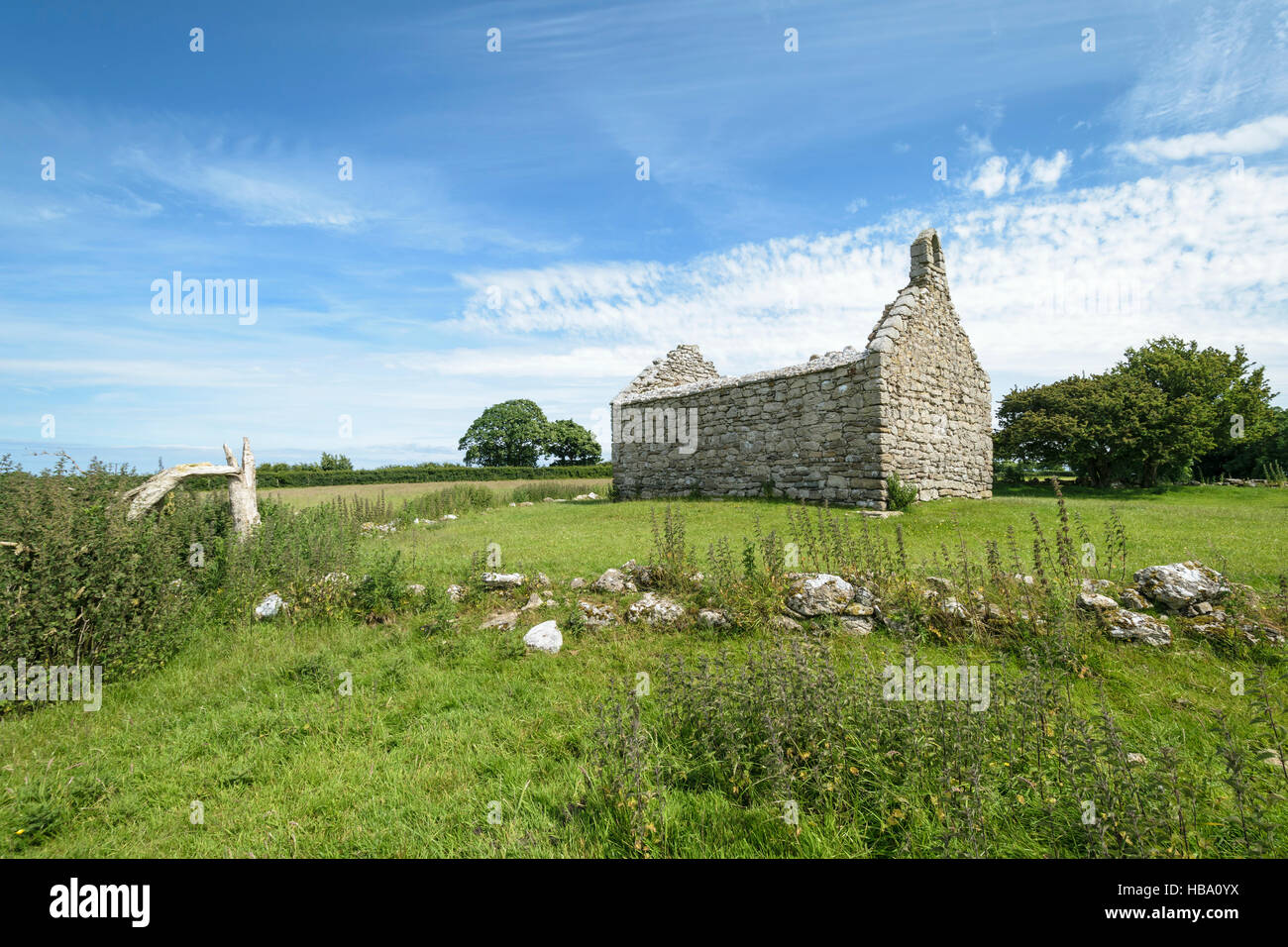 Hen Capel Llugwy or Lligwy Chapel 12th Century Chapel on Anglesey North ...