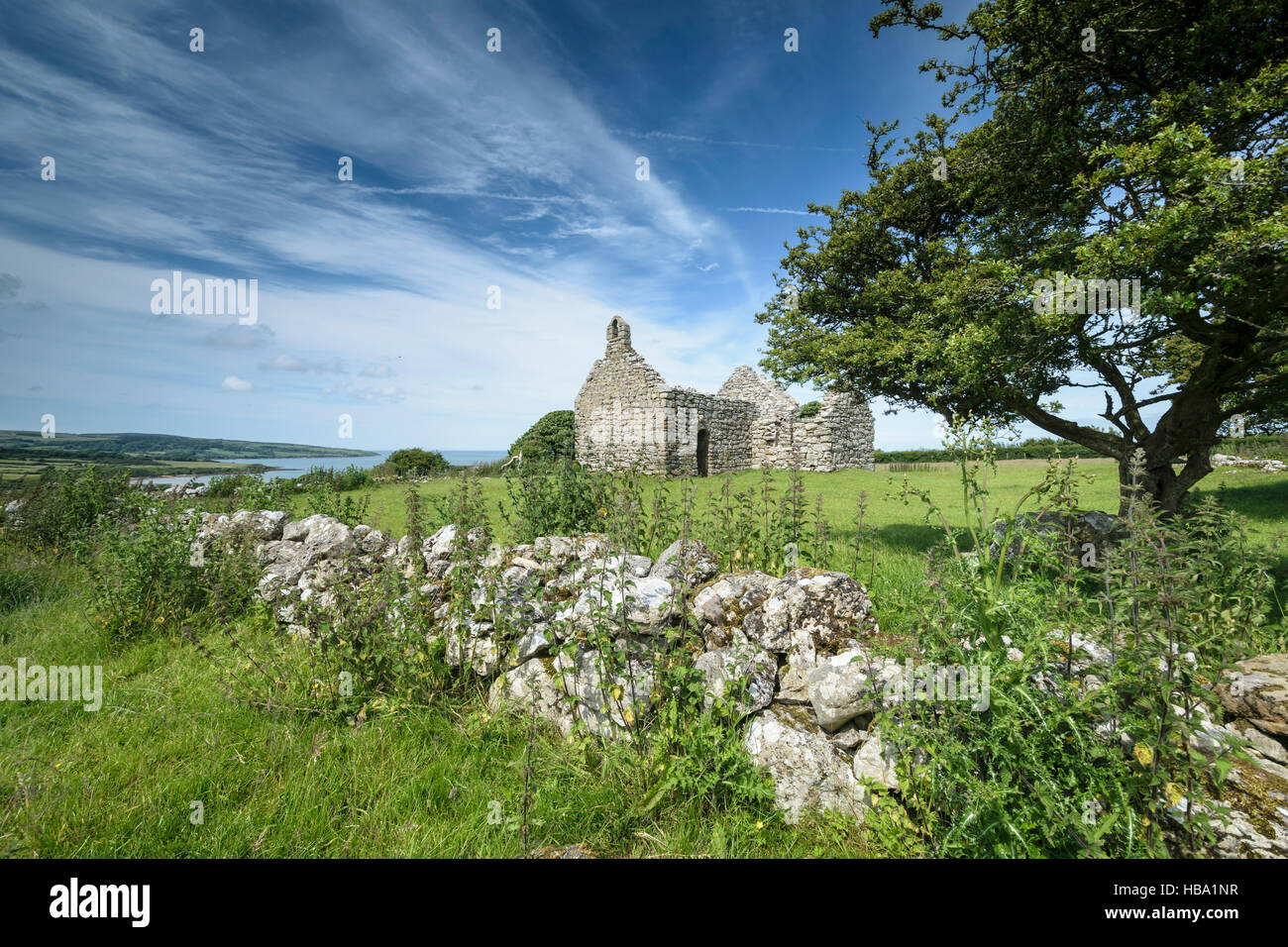 Hen Capel Llugwy or Lligwy Chapel 12th Century Chapel on Anglesey North ...