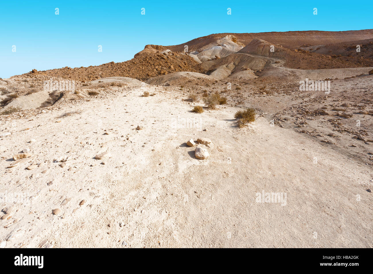 Desert in Israel Stock Photo - Alamy