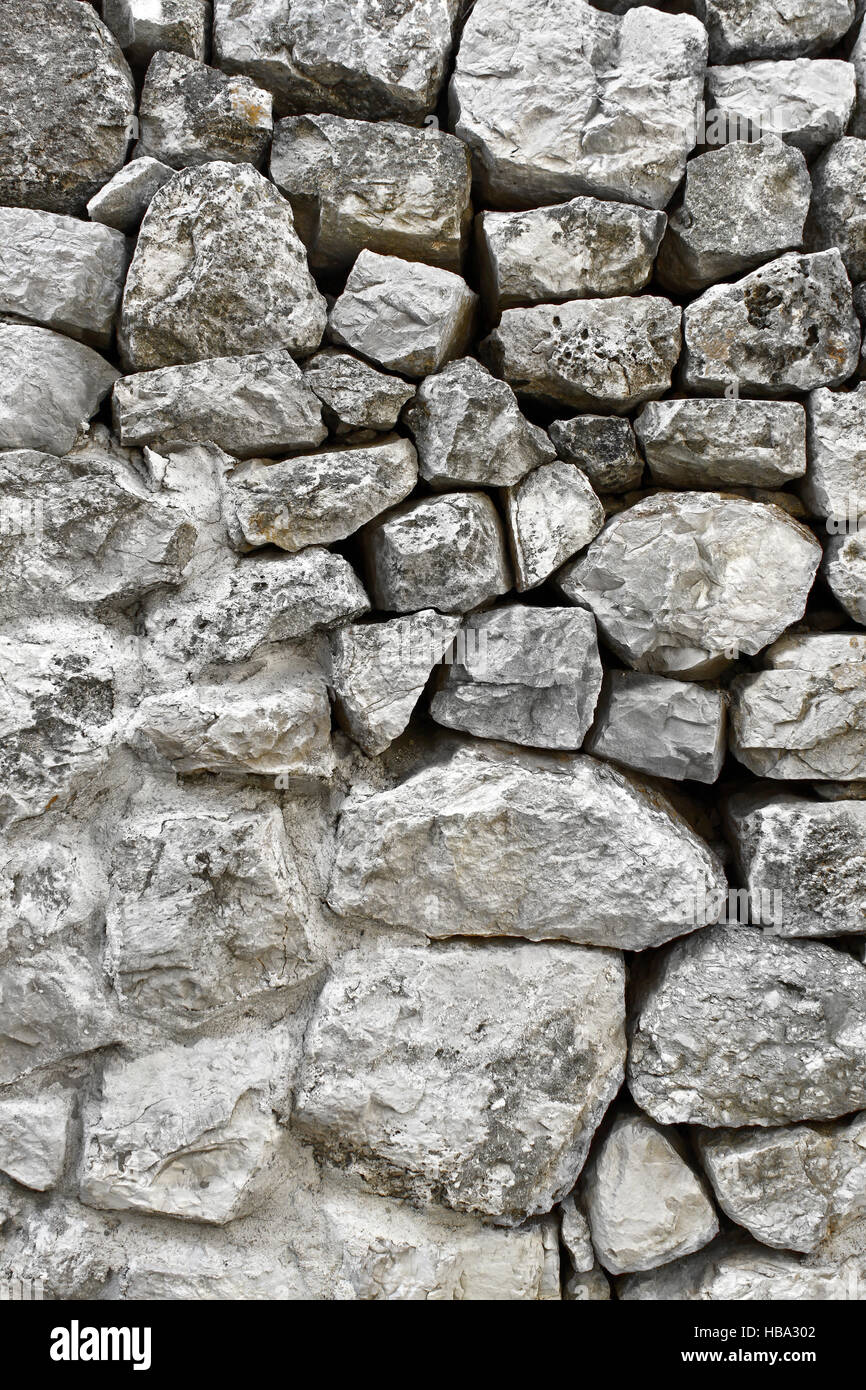 Ancient stone wall Stock Photo - Alamy