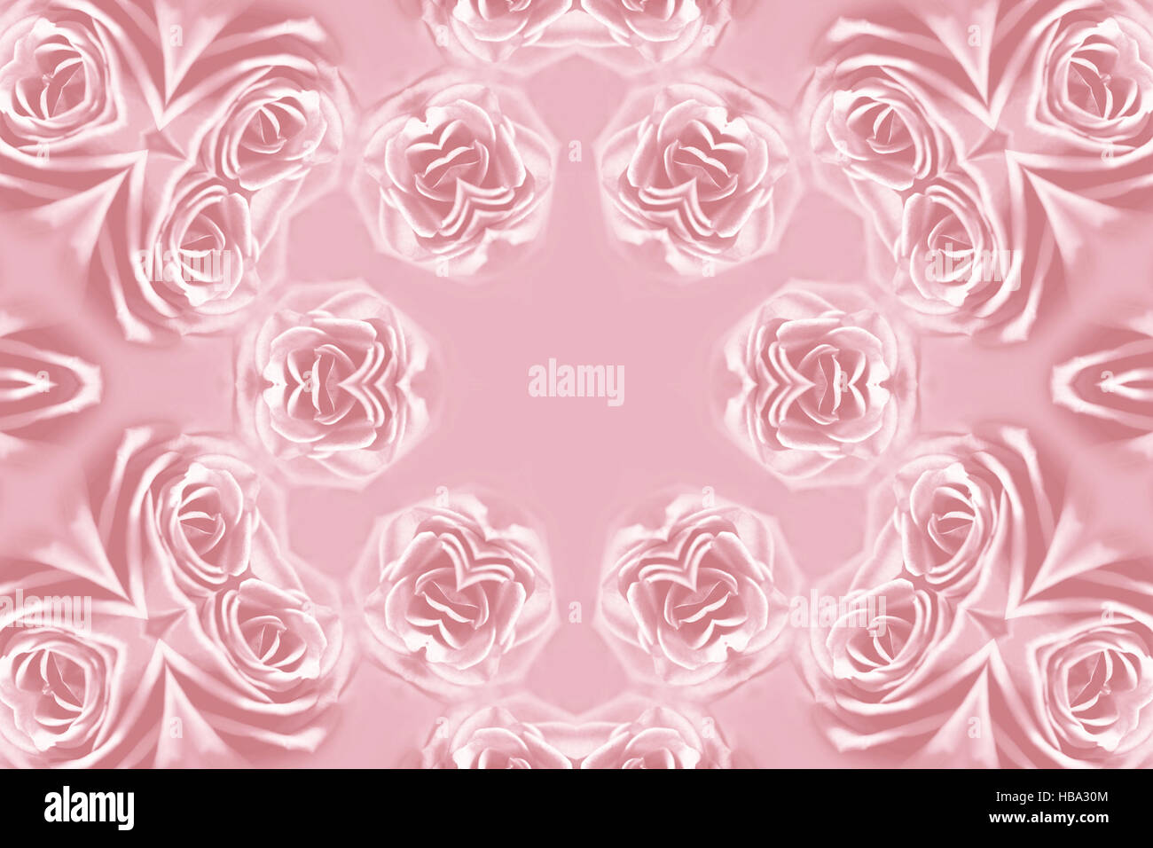 Abstract roses pattern Stock Photo - Alamy