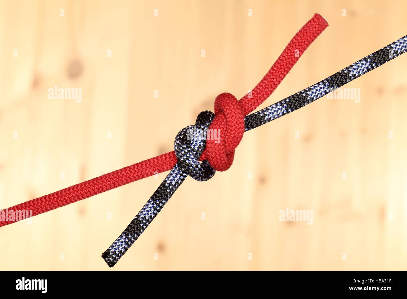 two different colored ropes Stock Photo - Alamy