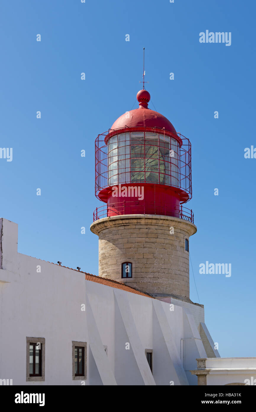 The lighthouse at Cabo de Sao Vicente Stock Photo - Alamy