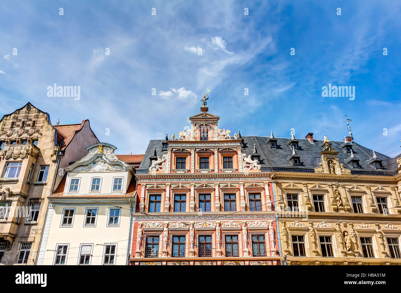 Houses in Renaissance architecture style Stock Photo - Alamy