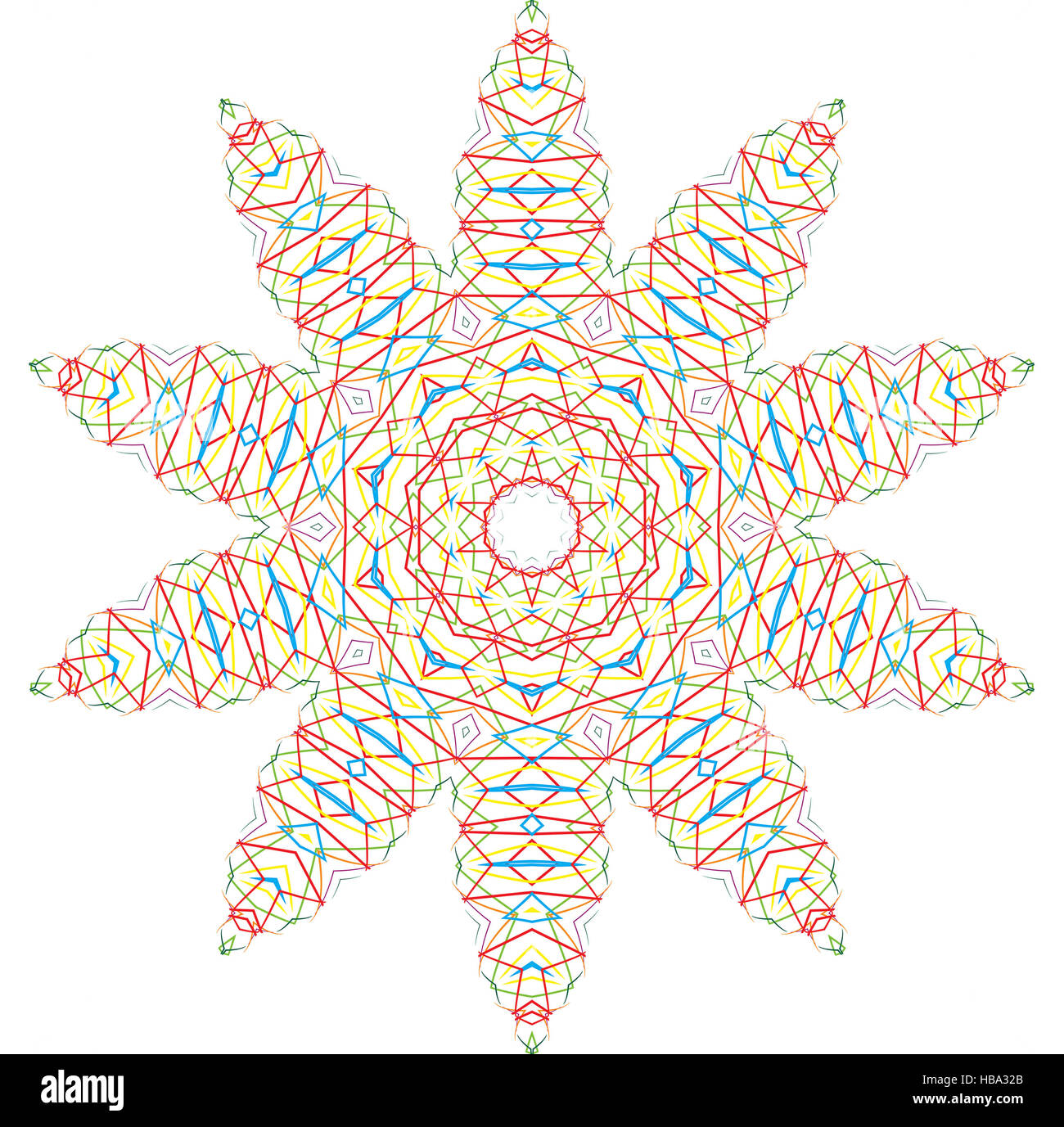 Abstract color shape Stock Photo - Alamy