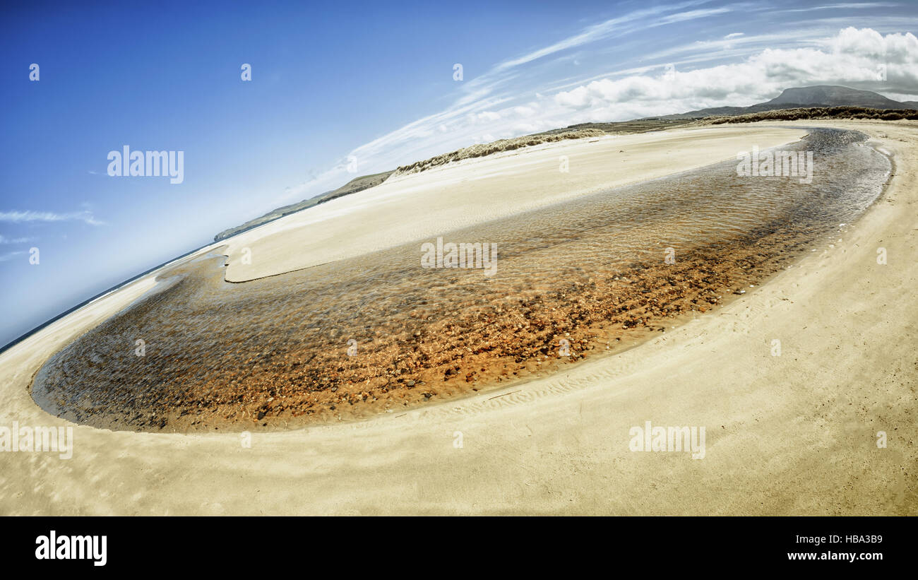sand beach at Donegal Ireland Stock Photo - Alamy