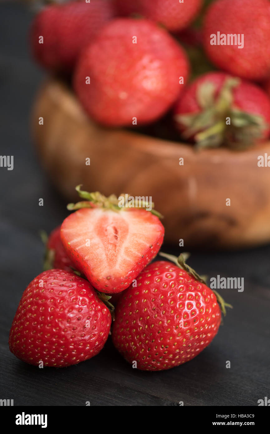 Fresh ripe strawberry Stock Photo - Alamy