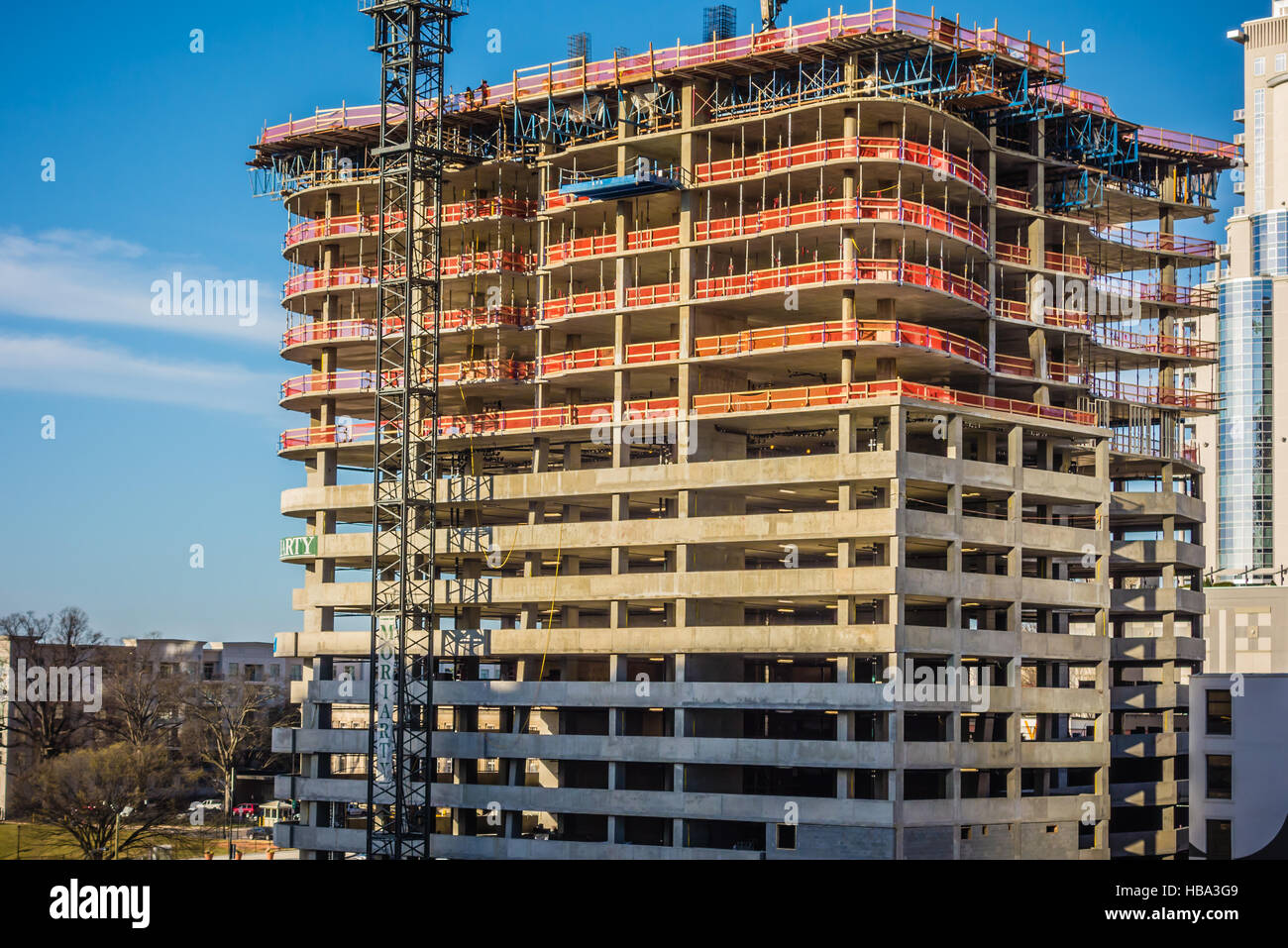 buildings under construction in a major city Stock Photo - Alamy
