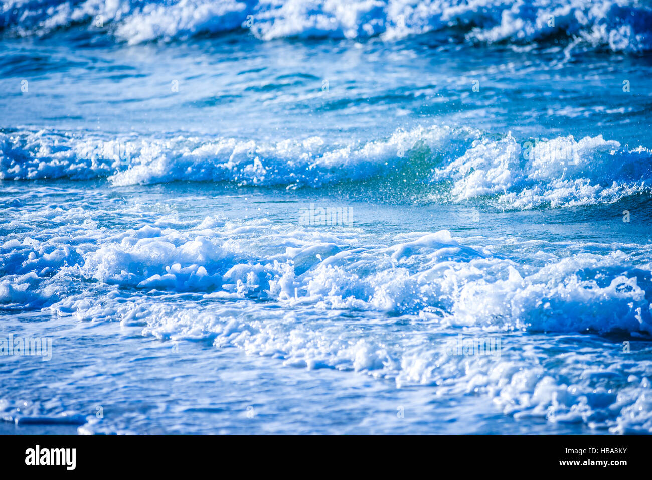 morning sunrise over ocean waters Stock Photo - Alamy