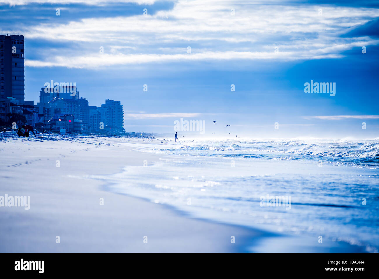 morning sunrise over ocean waters Stock Photo - Alamy