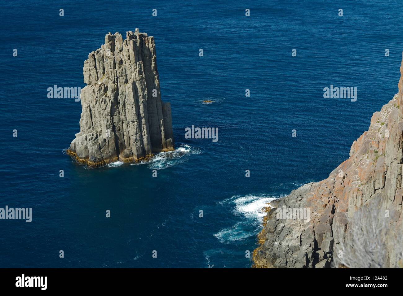 Rugged coastline cliffs Stock Photo - Alamy