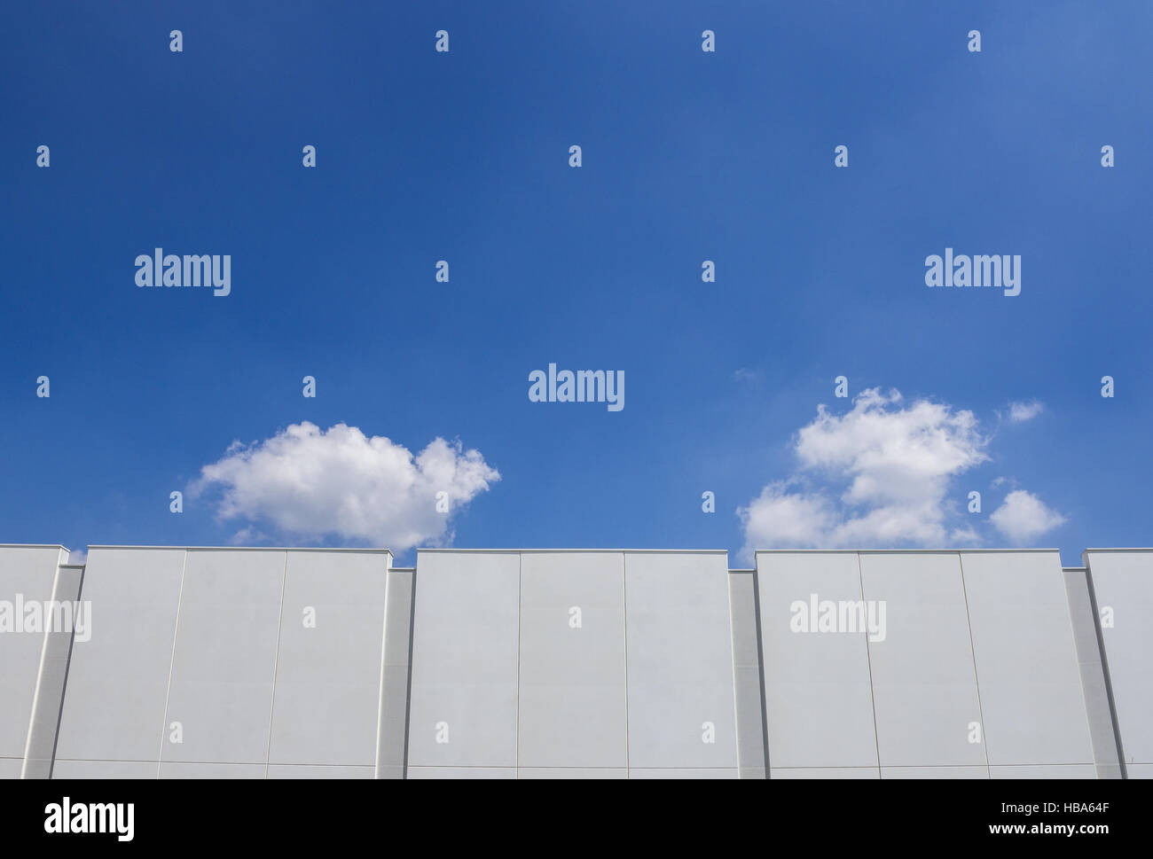 Facade of a factory Stock Photo - Alamy