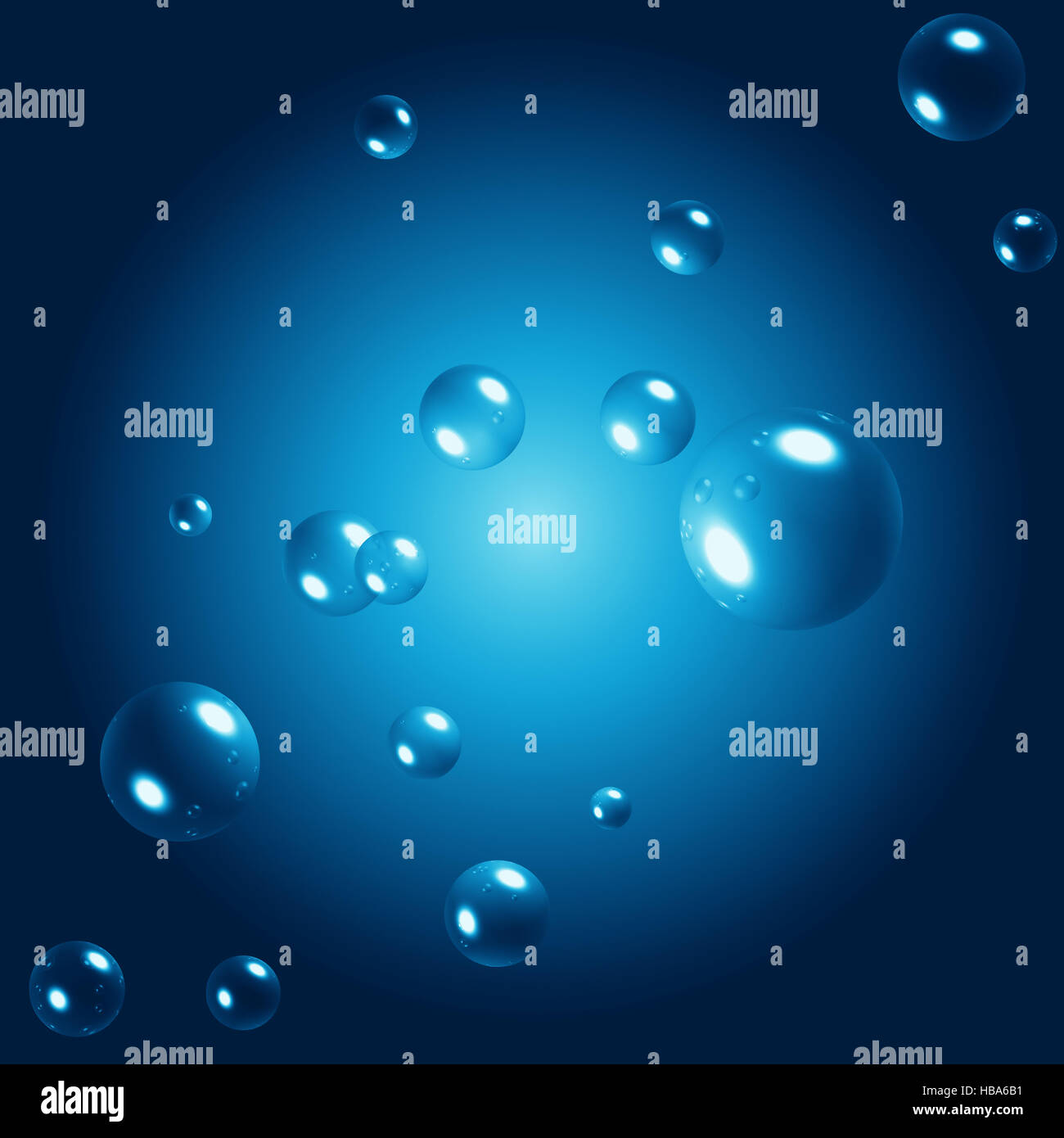 Abstract air bubbles Stock Photo - Alamy