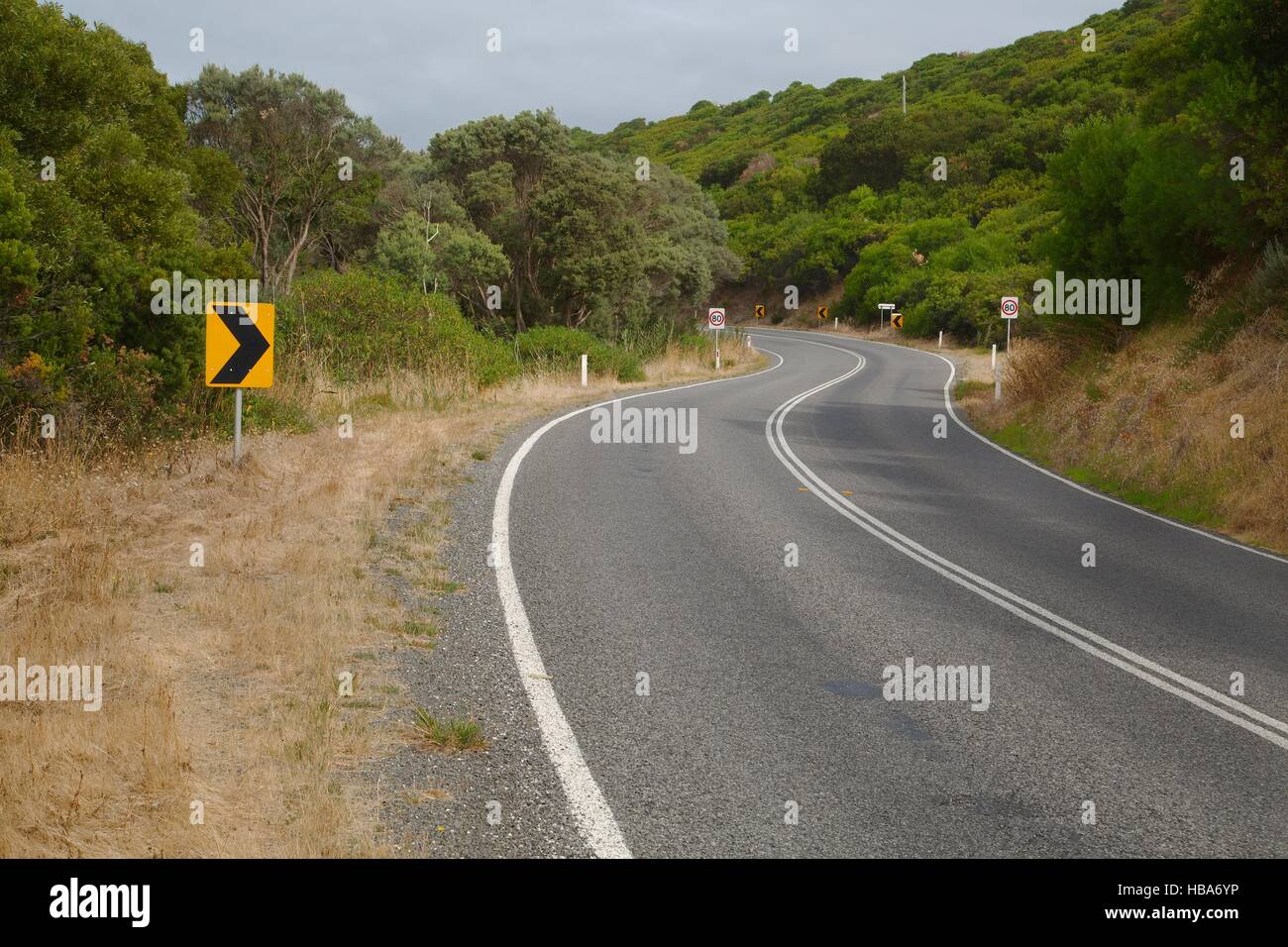 Road in the countryside Stock Photo - Alamy