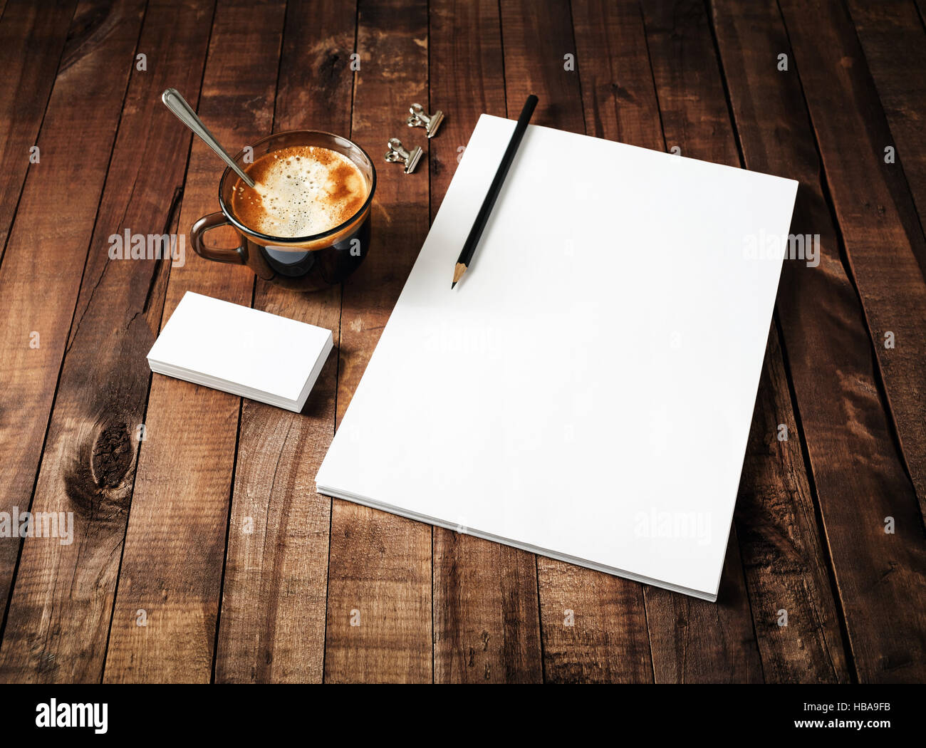 Blank paperwork template Stock Photo - Alamy