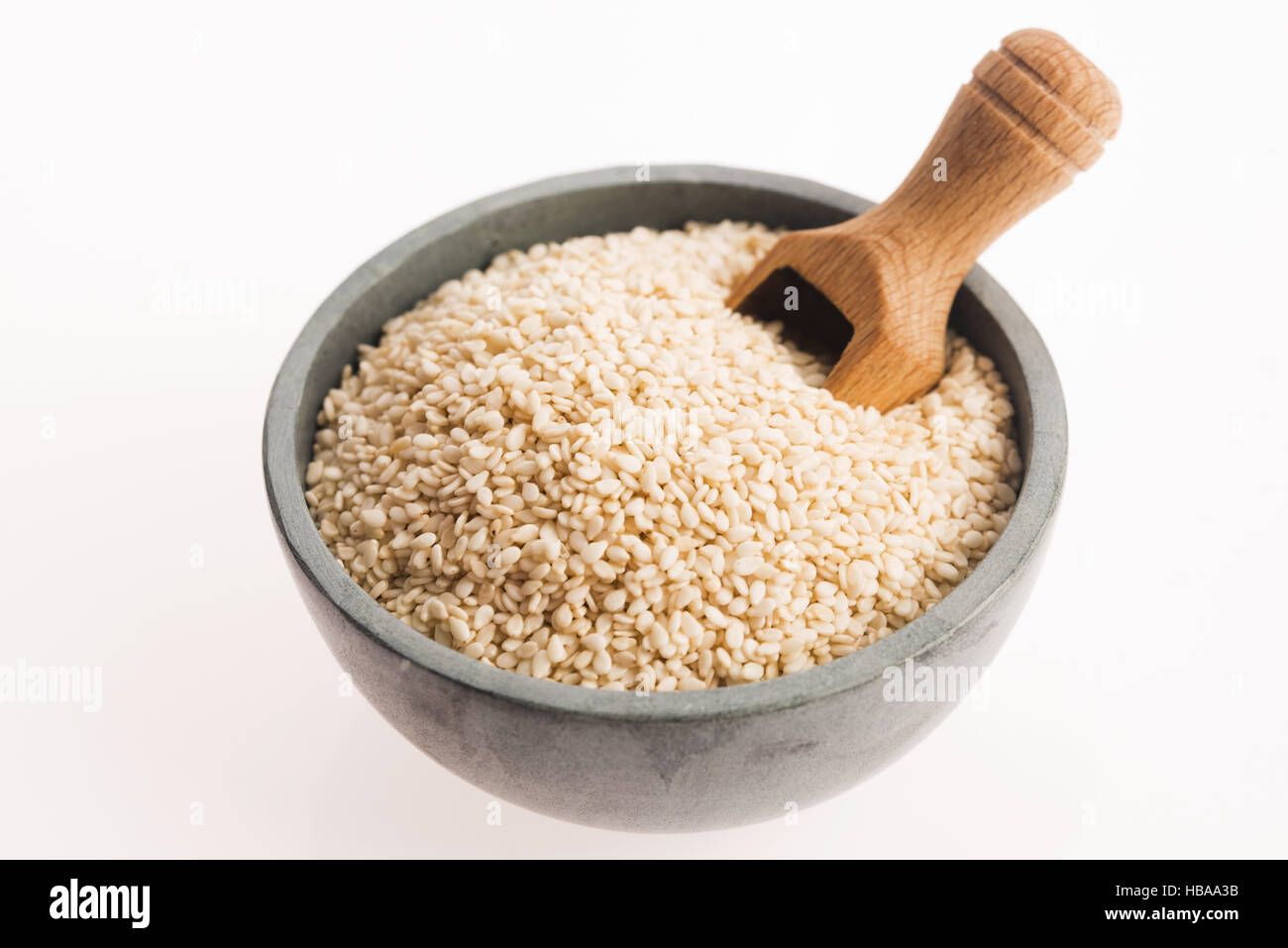 sesame seeds isolated on white background Stock Photo - Alamy