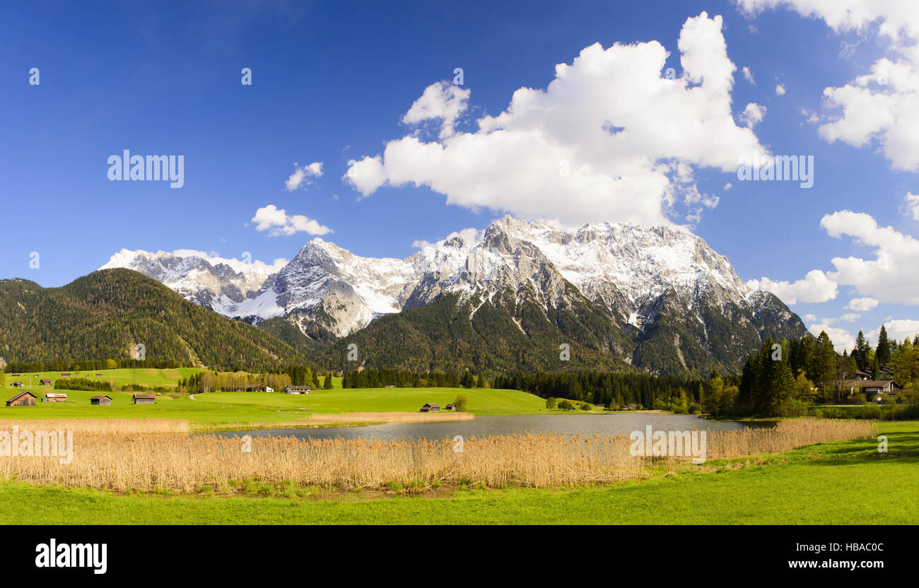 wide panorama landscape in alps mountains Stock Photo - Alamy