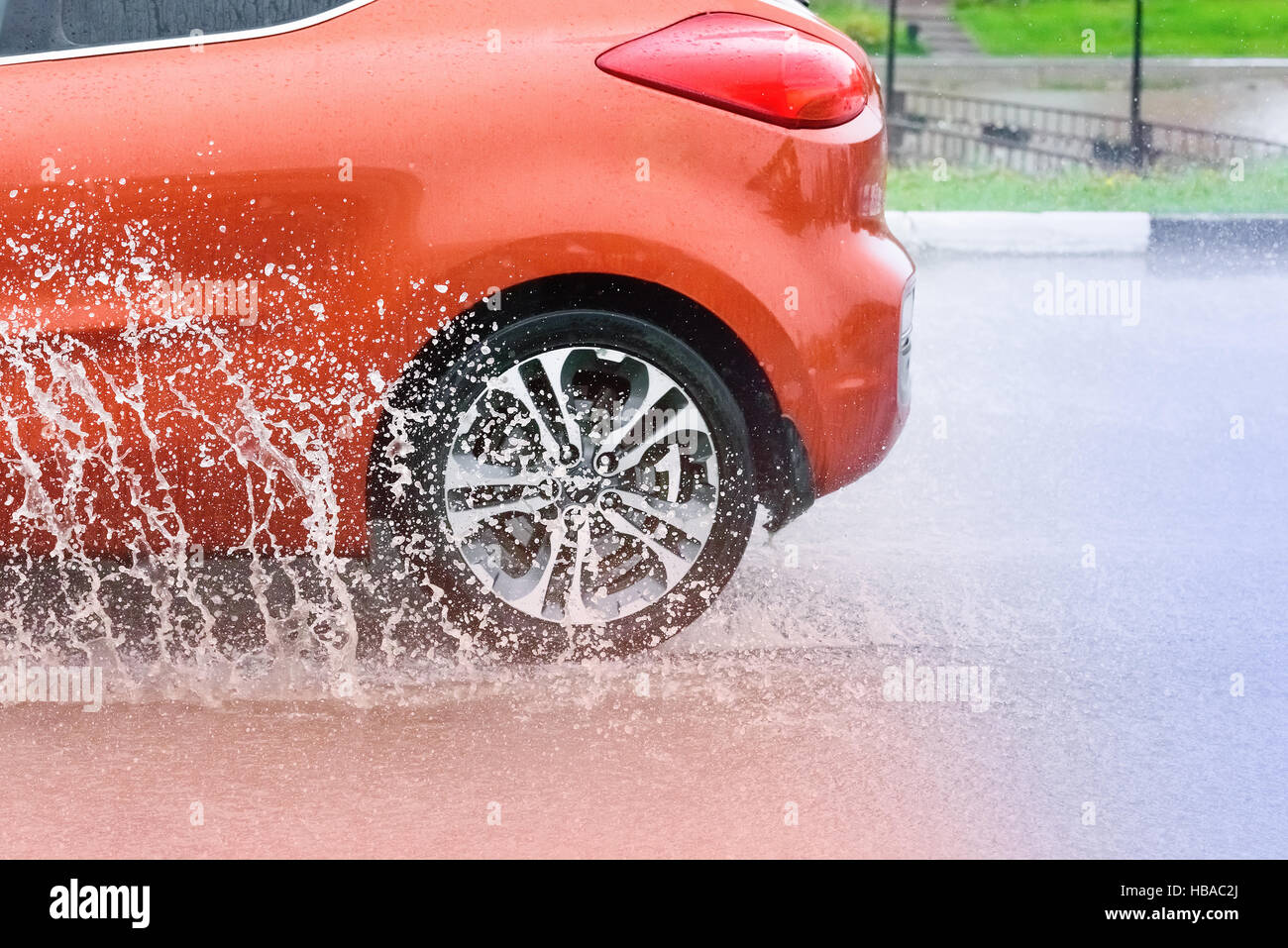 Car Puddle High Resolution Stock Photography and Images - Alamy