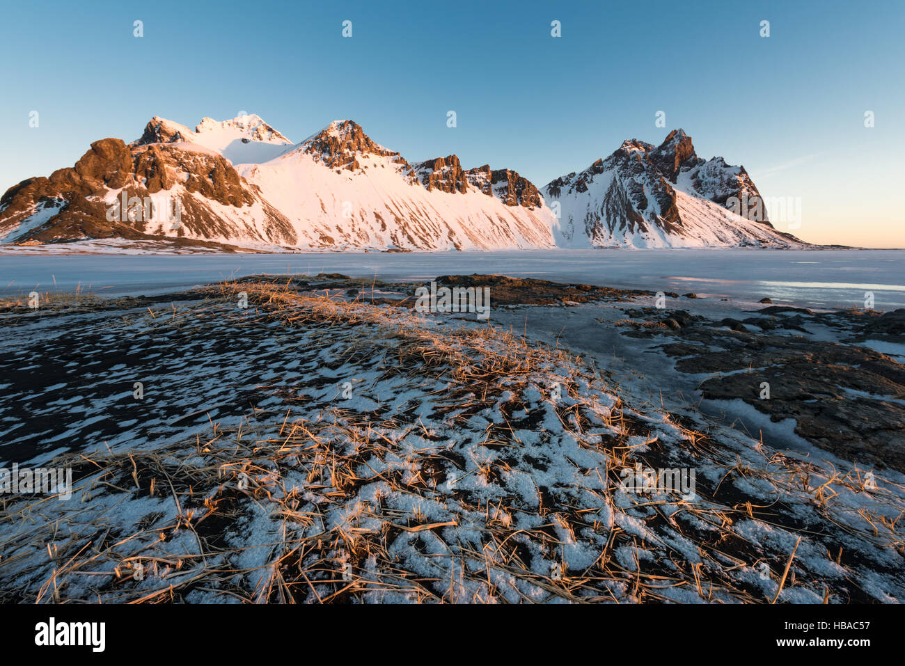 Stokksnes winter hi-res stock photography and images - Alamy