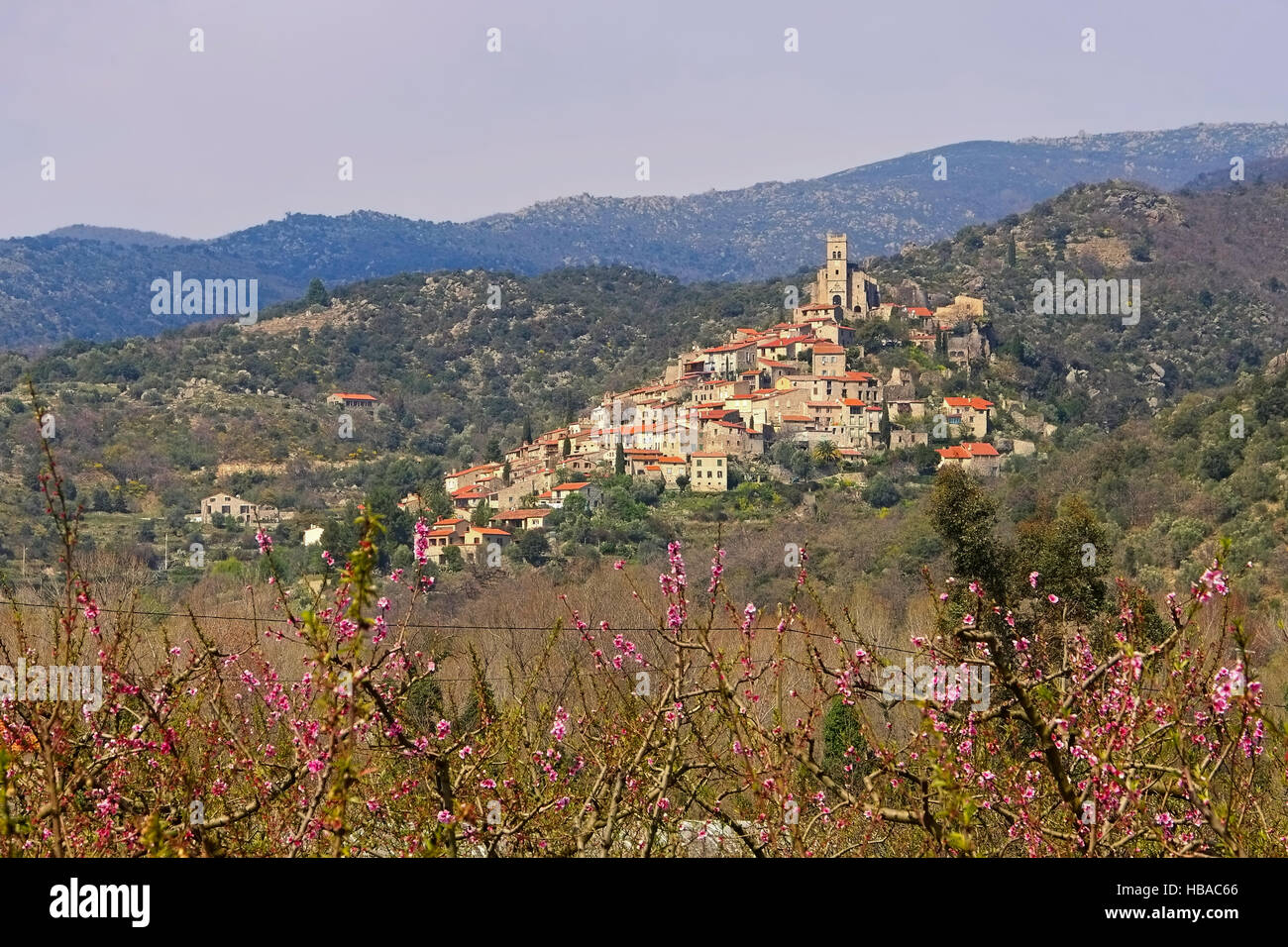 Landscape in medieval village hi-res stock photography and images - Alamy