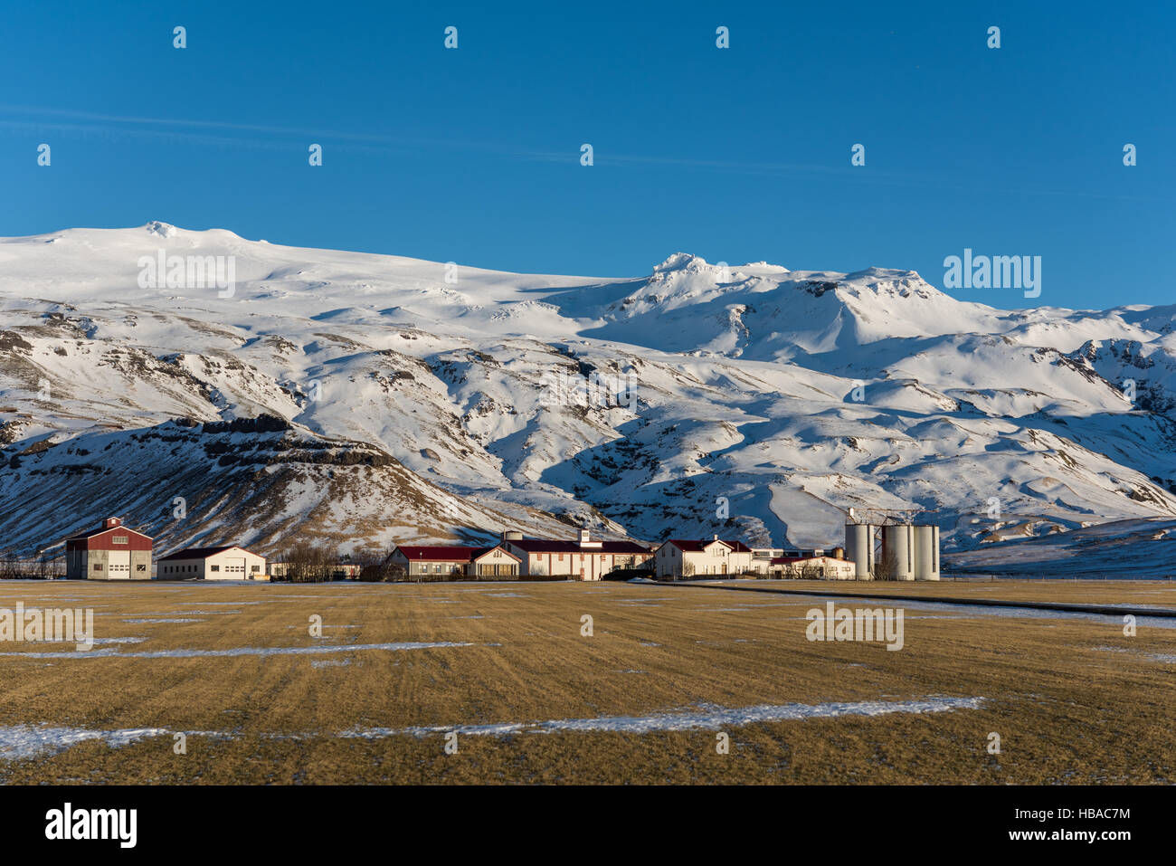 Icelandic volcano Eyjafjallajoekull Stock Photo - Alamy