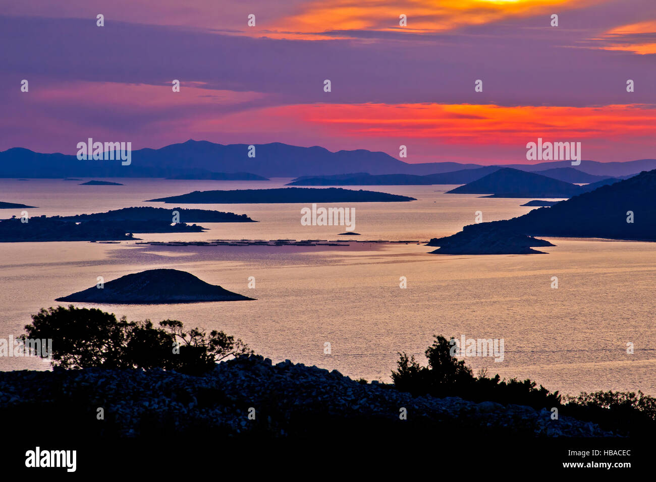 Archipelago aerial hi-res stock photography and images - Alamy