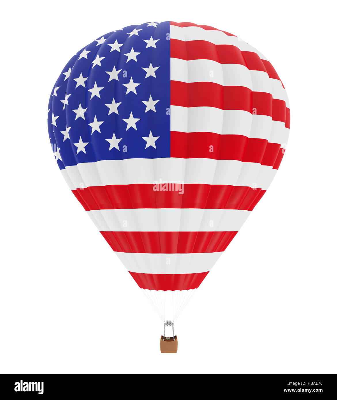 Balloon with an american flag hi-res stock photography and images - Alamy