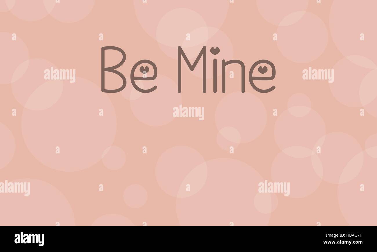 Be mine background for valentine days Stock Vector Image & Art - Alamy