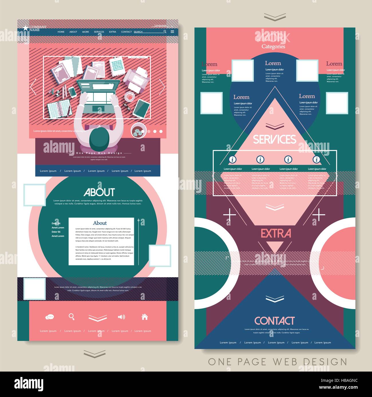 Multiple view Stock Vector Images - Alamy