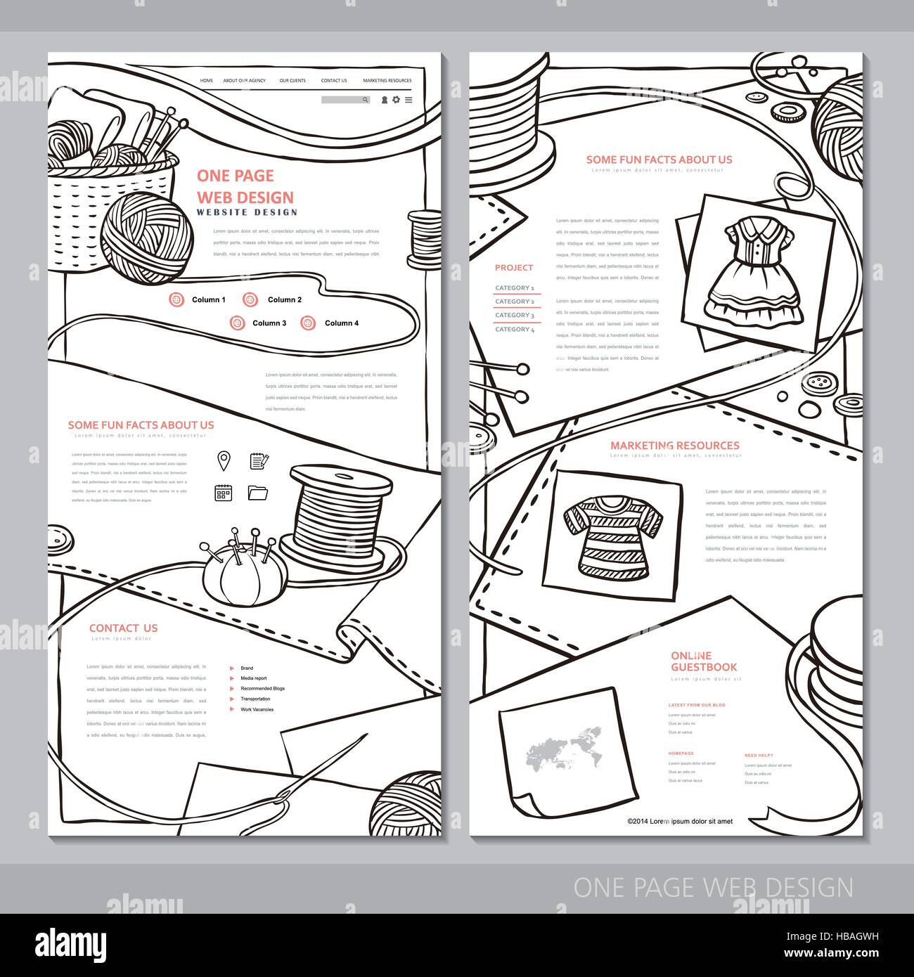 Needle network Stock Vector Images - Alamy