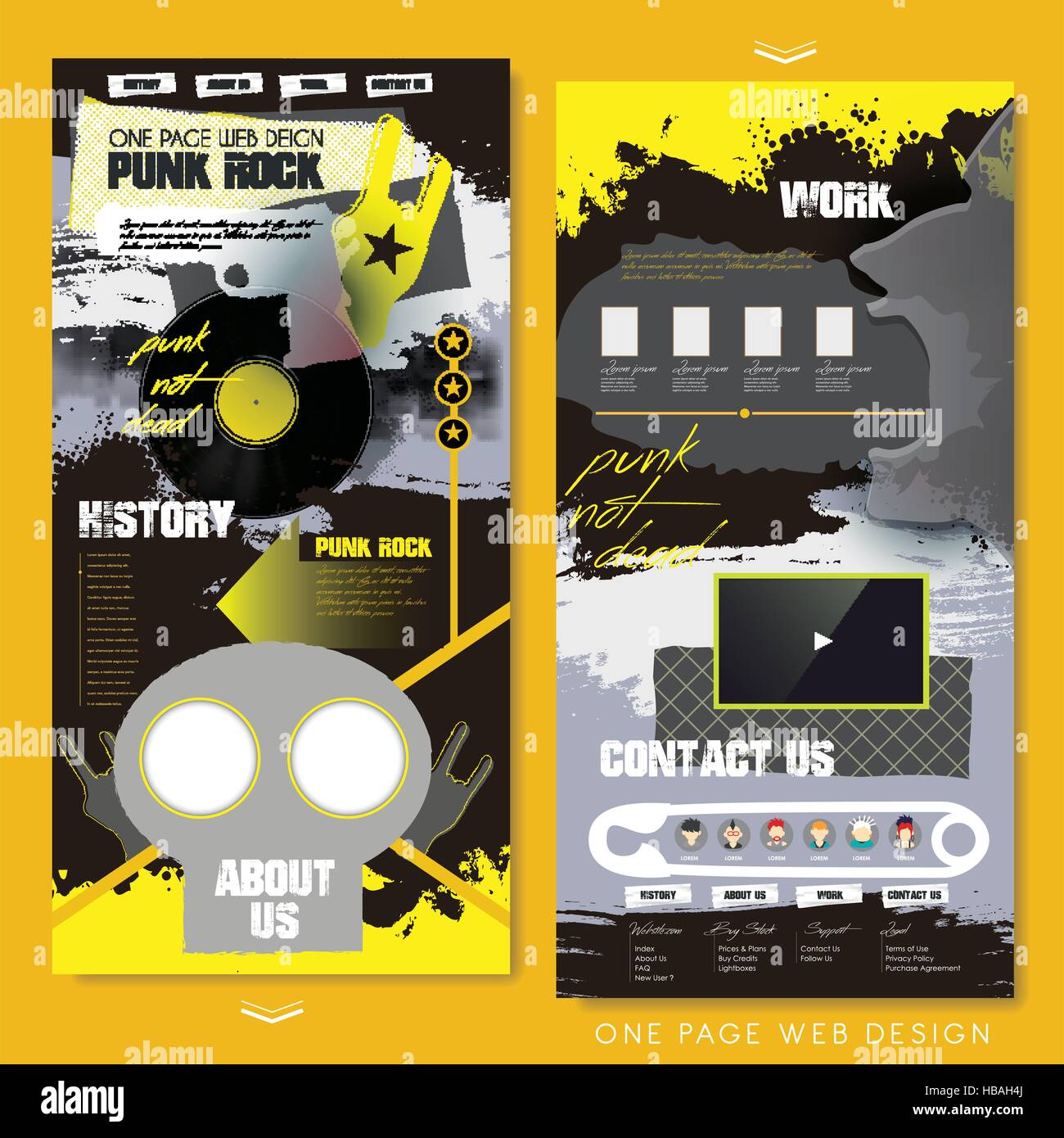 Rock Display Stock Vector Images - Alamy