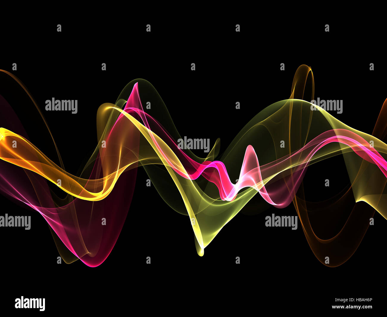 abstract colorful twisted net web waves Stock Photo - Alamy