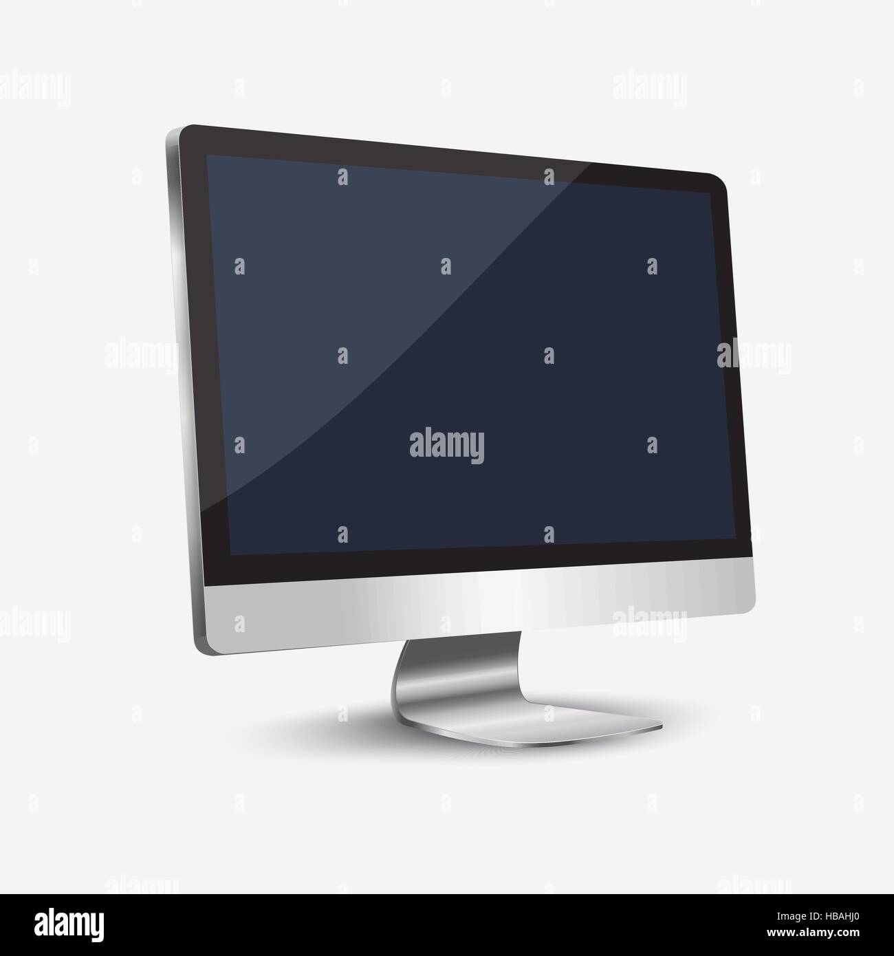 Computer display icon Stock Vector Image & Art - Alamy