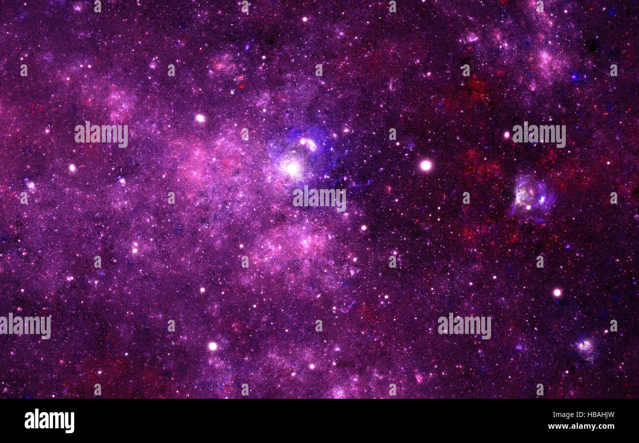 Purple space stars constellation hi-res stock photography and images ...