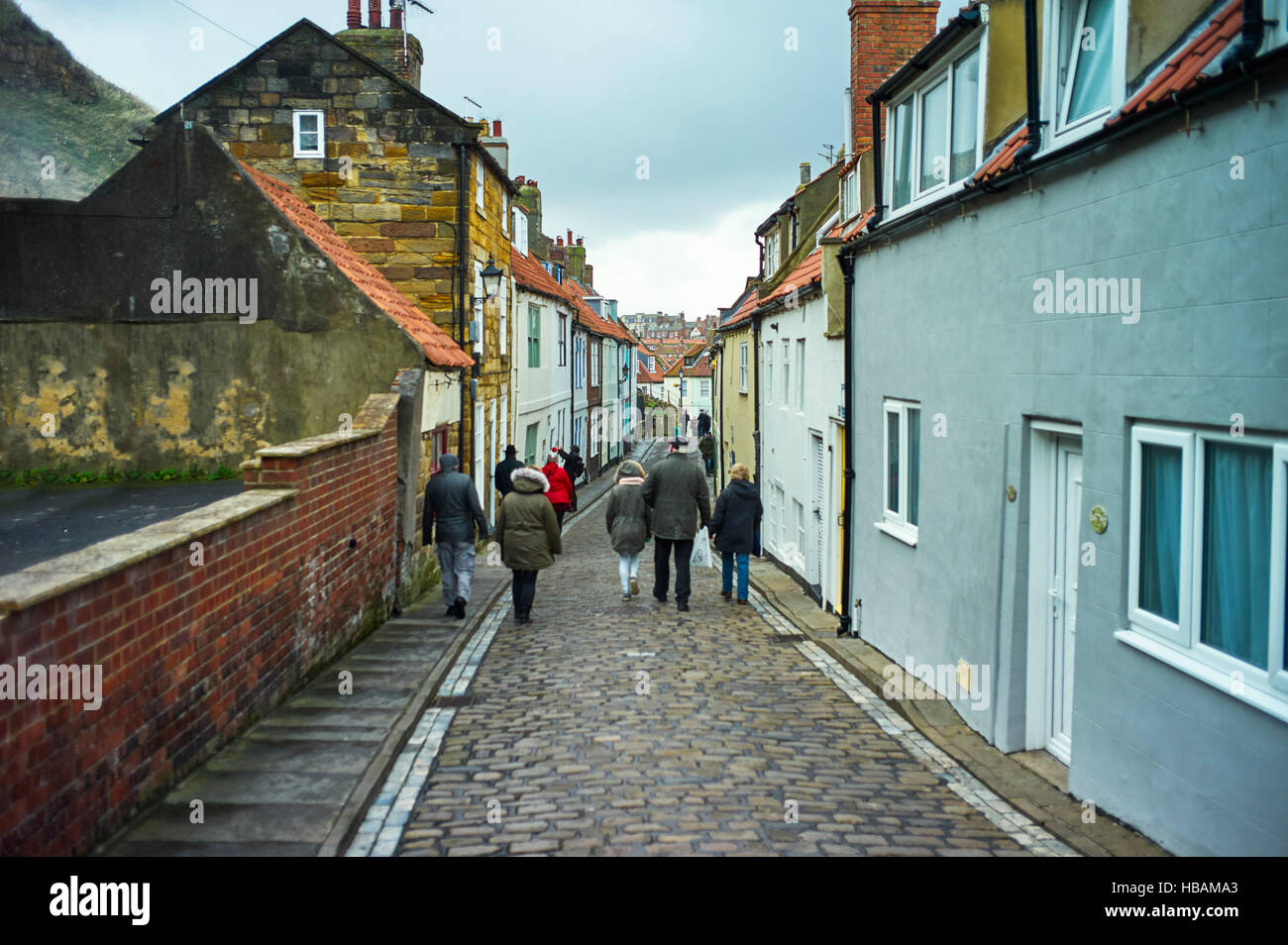 Whitby street hi-res stock photography and images - Alamy