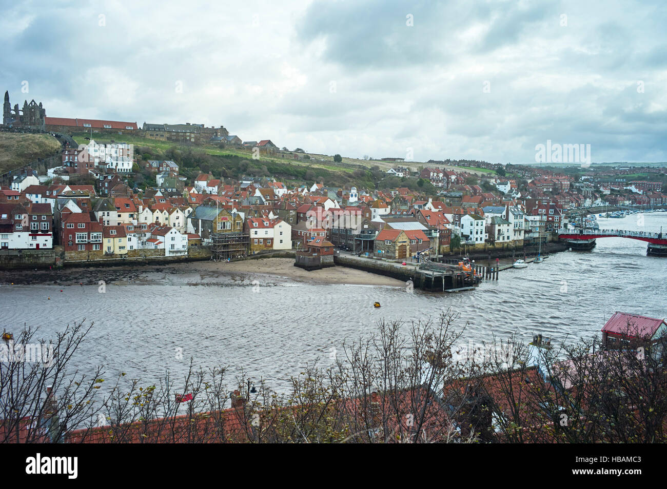 Whitby abbey winter hi-res stock photography and images - Alamy