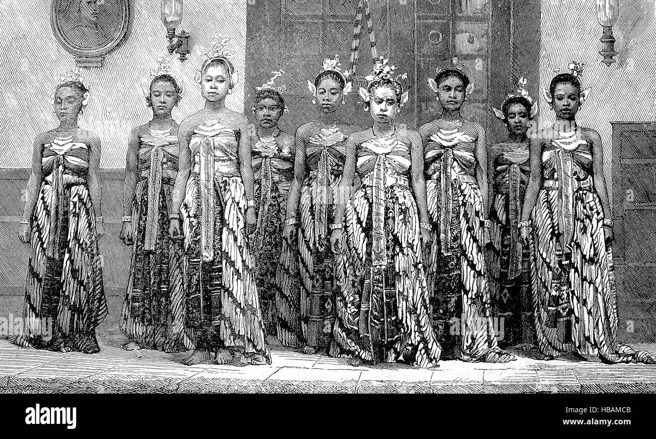 Java women history Black and White Stock Photos & Images - Alamy
