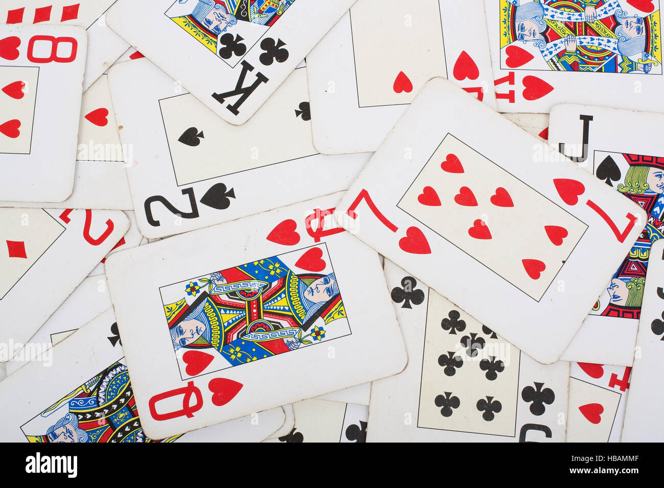 Poker card texture. Texas holdem lucky game. Real poker cards as ...