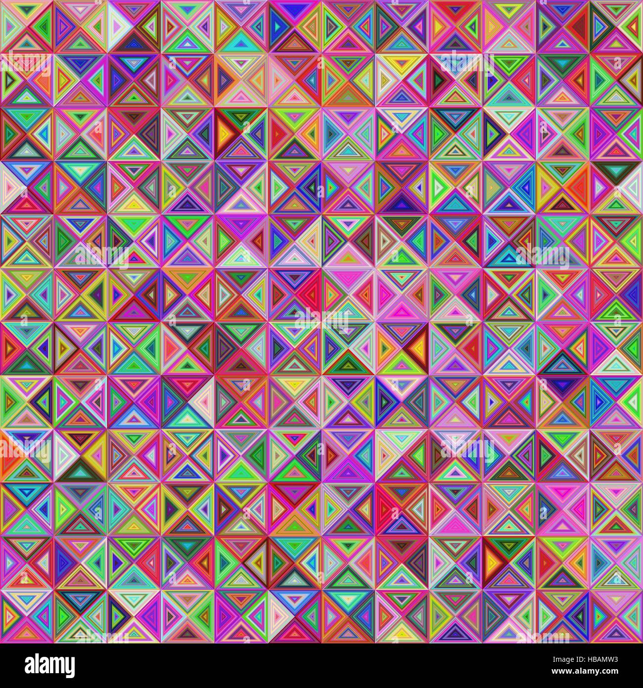 Abstract regular triangle mosaic background design Stock Vector Image ...