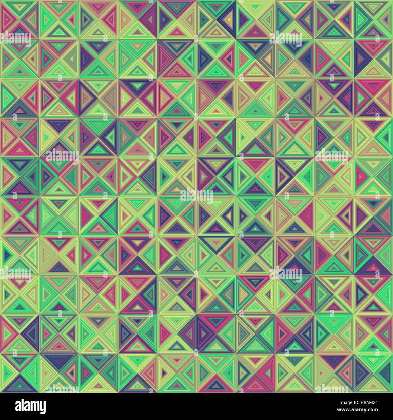 Abstract Striped Triangle Tile Mosaic Pattern Background Design Stock