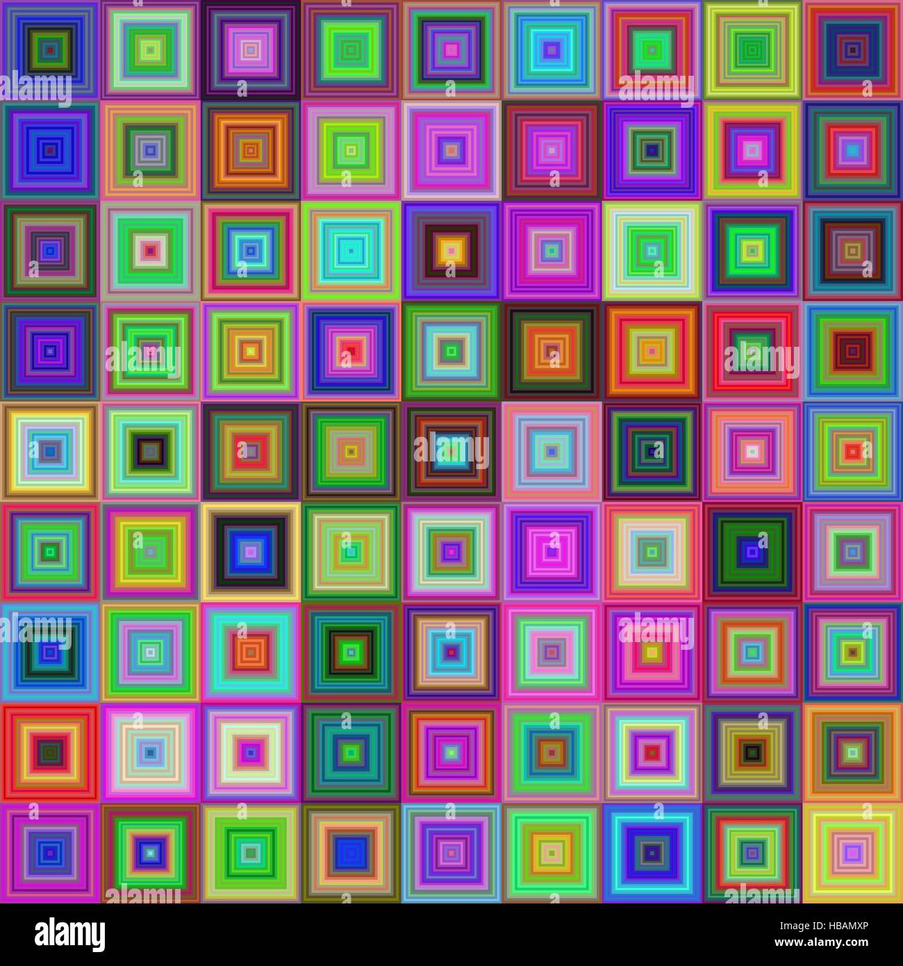 Colorful square tile mosaic vector background design Stock Vector Image ...