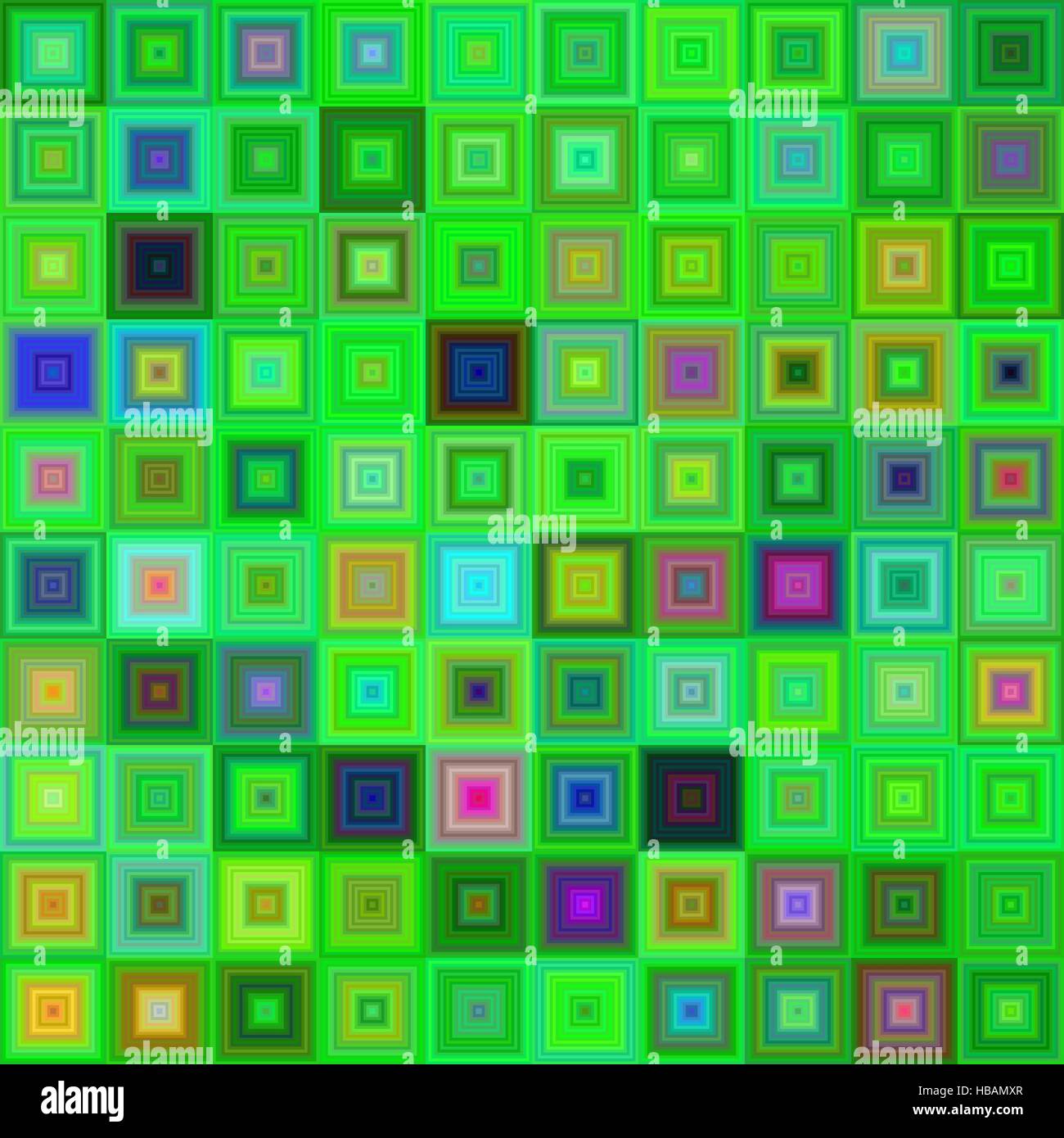 Green color square mosaic vector background Stock Vector Image & Art ...