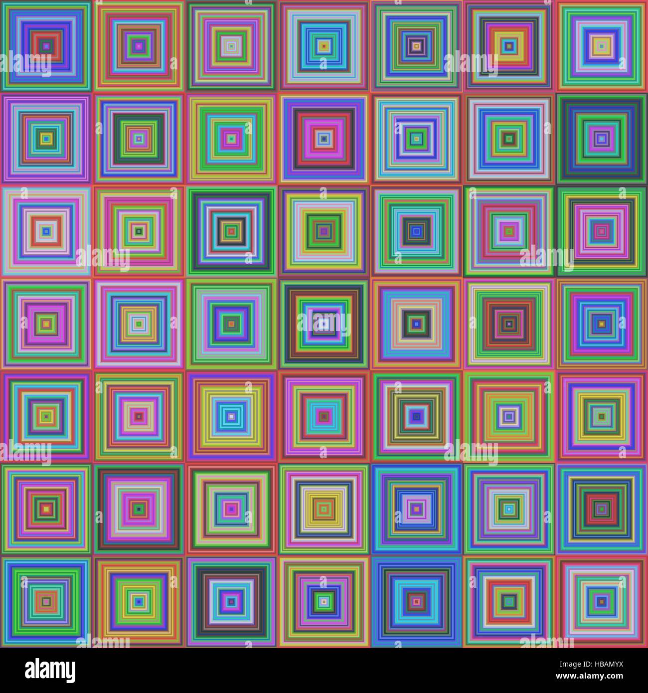 Colorful square pattern mosaic background design Stock Vector Image ...